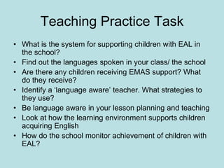 Supporting Children with EAL | PDF