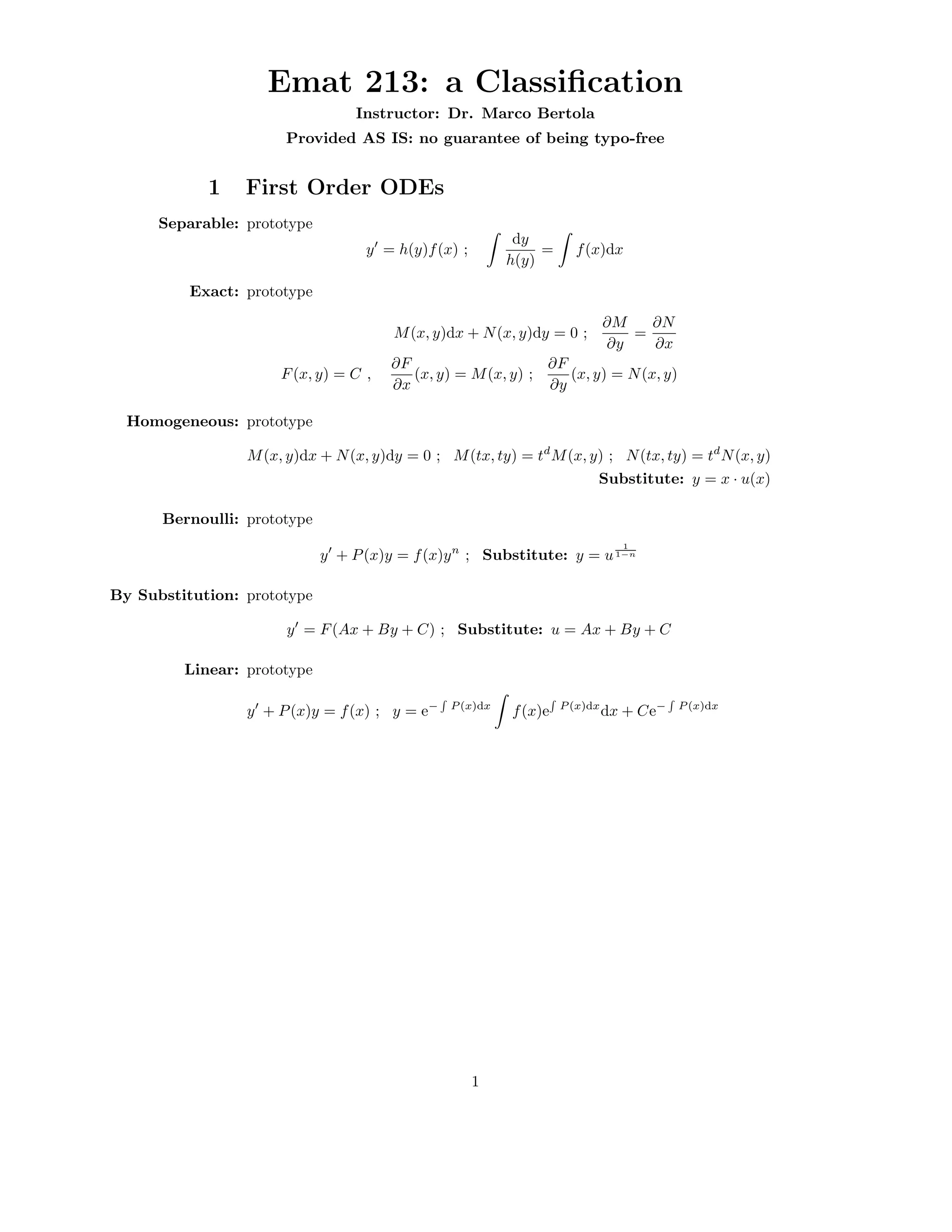 Emat 213 study guide | PDF