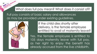 105-day Expanded Maternity Leave Under Republic Act 11201 | PPTX
