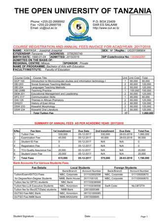 Hatimaye OUT wametoa invoice | PDF