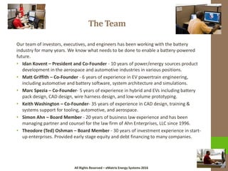 eMatrix Energy Systems pitch | PDF