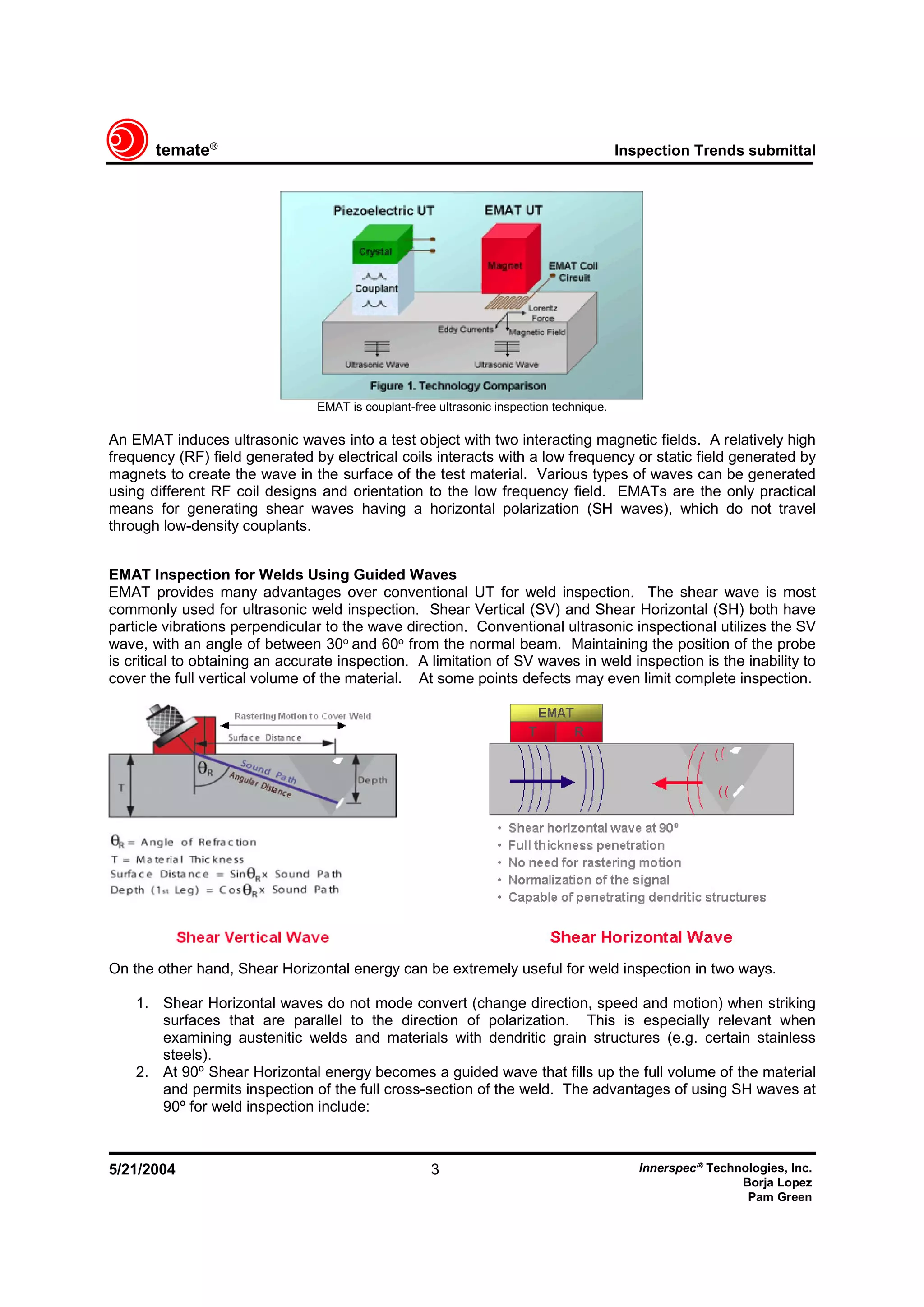 EMATs for weld inspection | PDF