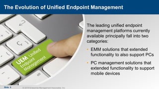 Unified Endpoint Management: Leading Solutions for Achieving Modern ...