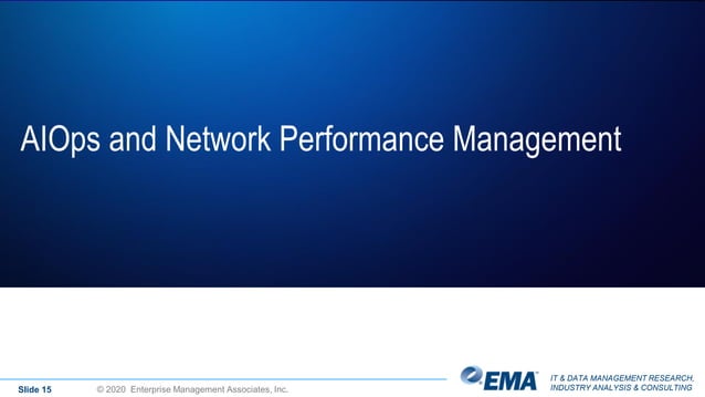 AIOps-Driven Network Performance Management: The First Step Toward Self-Healing Networks | PDF