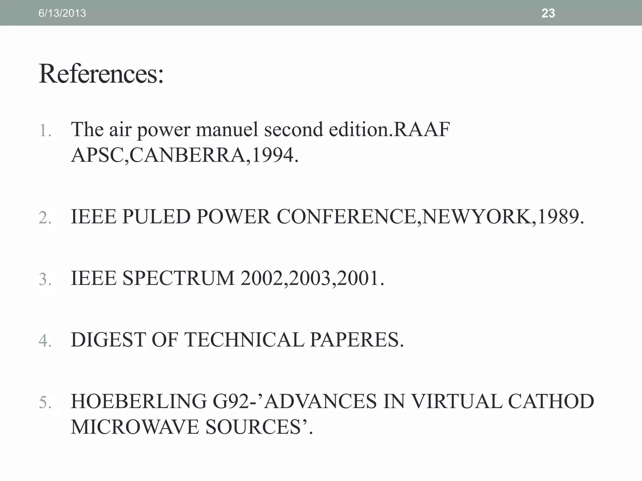 ELECTROMAGNETIC BOMB (EMB) SEMINAR PRESENTATION | PPTX | Physics | Science