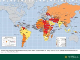 USF EMBA Lecture 2 - Simulation and Risk in the Global Supply Chain | PPT