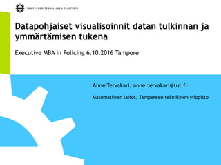 Datapohjaiset visualisoinnit datan tulkinnan ja ymmärtämisen tukena | PDF