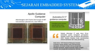 MATERI EMBADDED SYSTEM KONSENTRASI KEAHLIAN TEKNIK ELEKTRONIKA | PDF