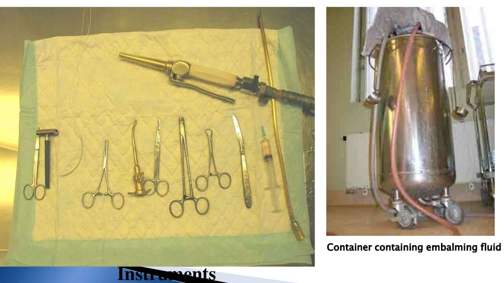 embalming