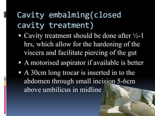 Embalming all points | PPT