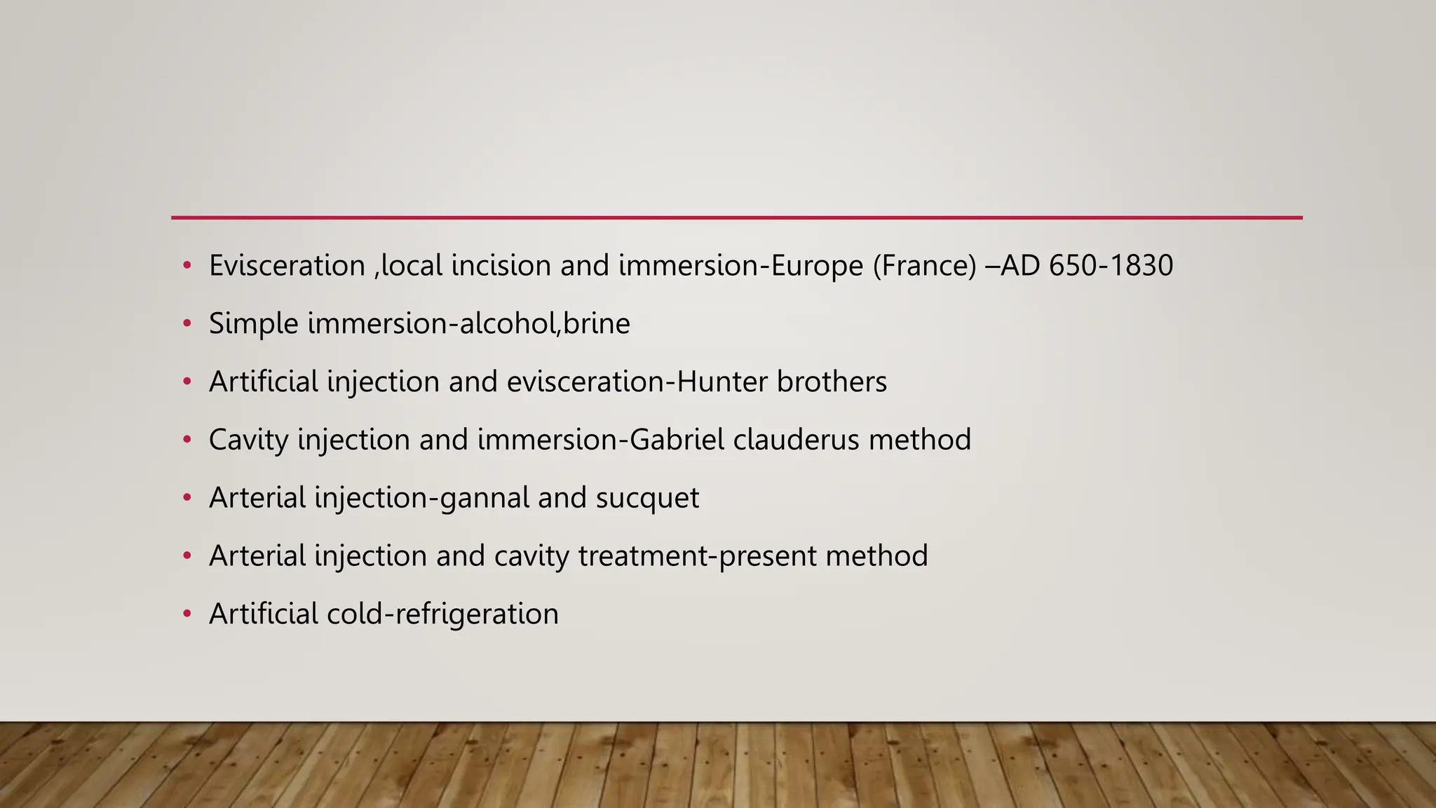 embalming introduction and types anatomy | PPTX