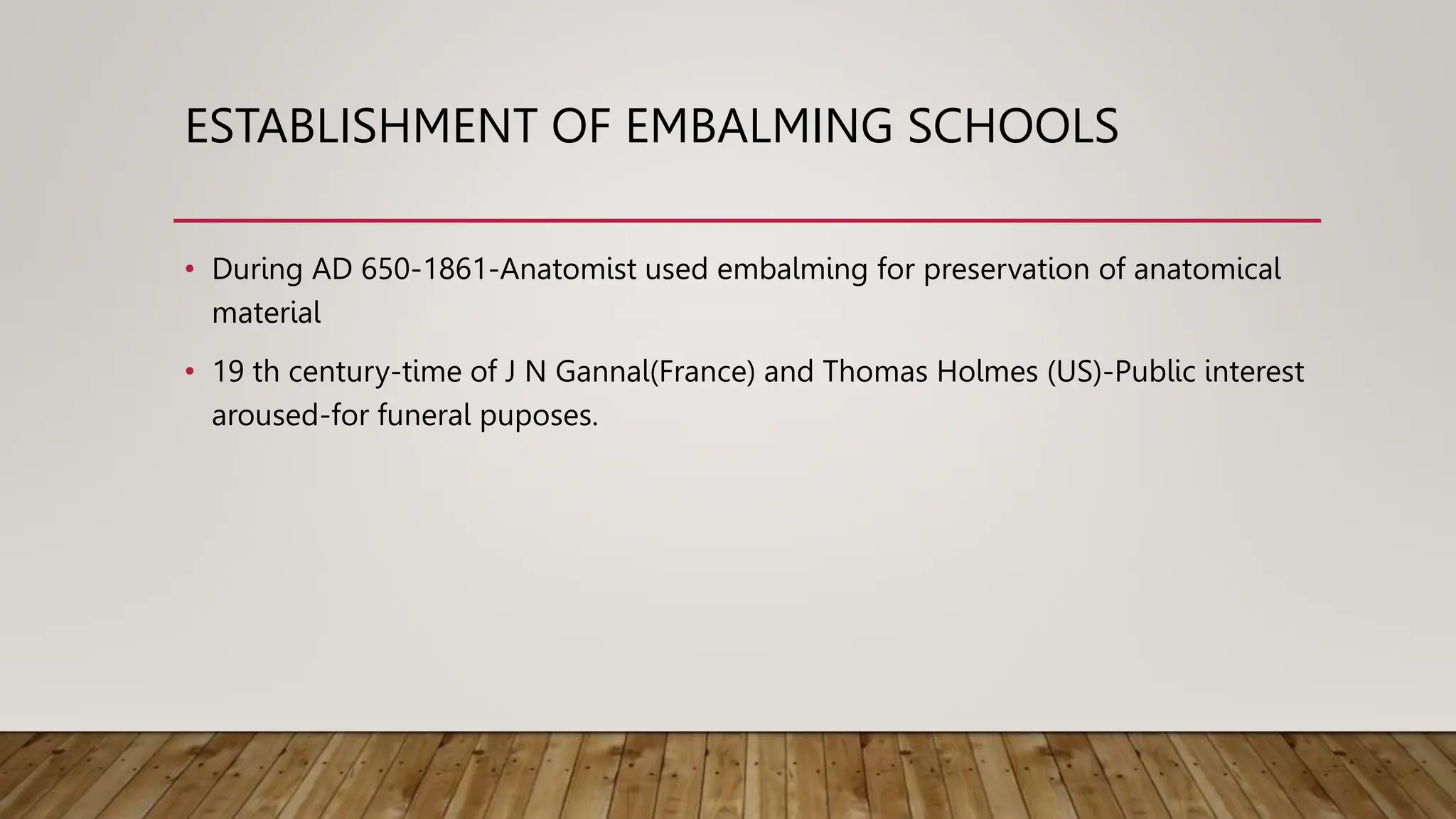 embalming introduction and types anatomy | PPTX