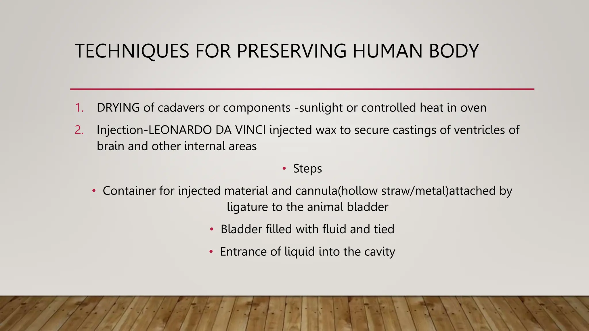 embalming introduction and types anatomy | PPTX