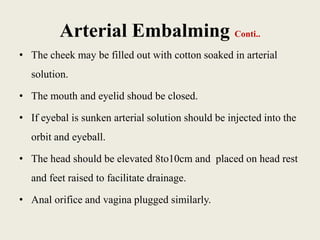 Embalming diagnosis and m.l aspect | PPTX