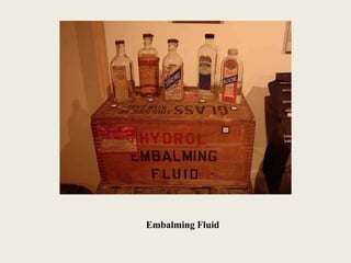 Embalming diagnosis and m.l aspect | PPTX