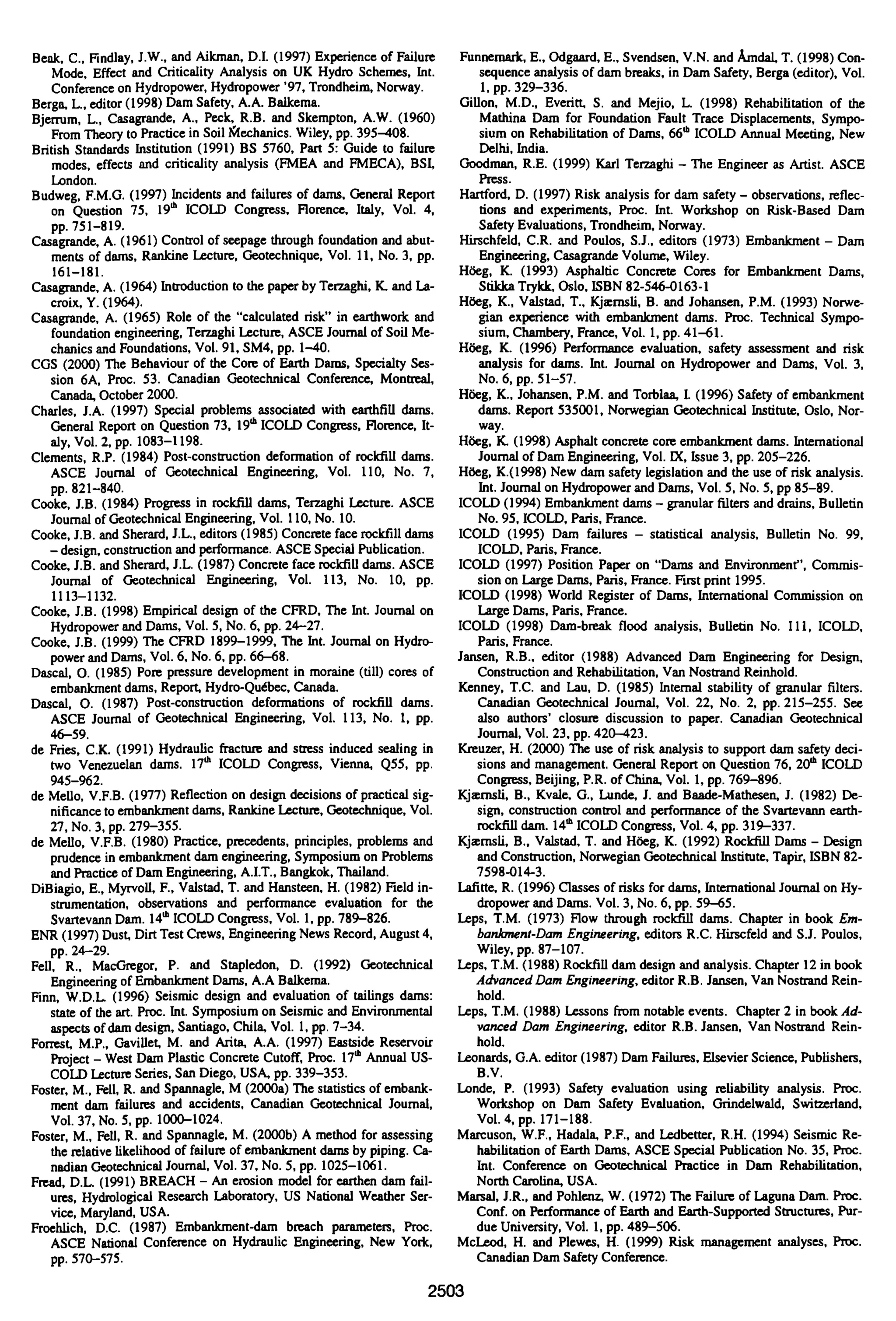 Embankment dam engineering, | PDF