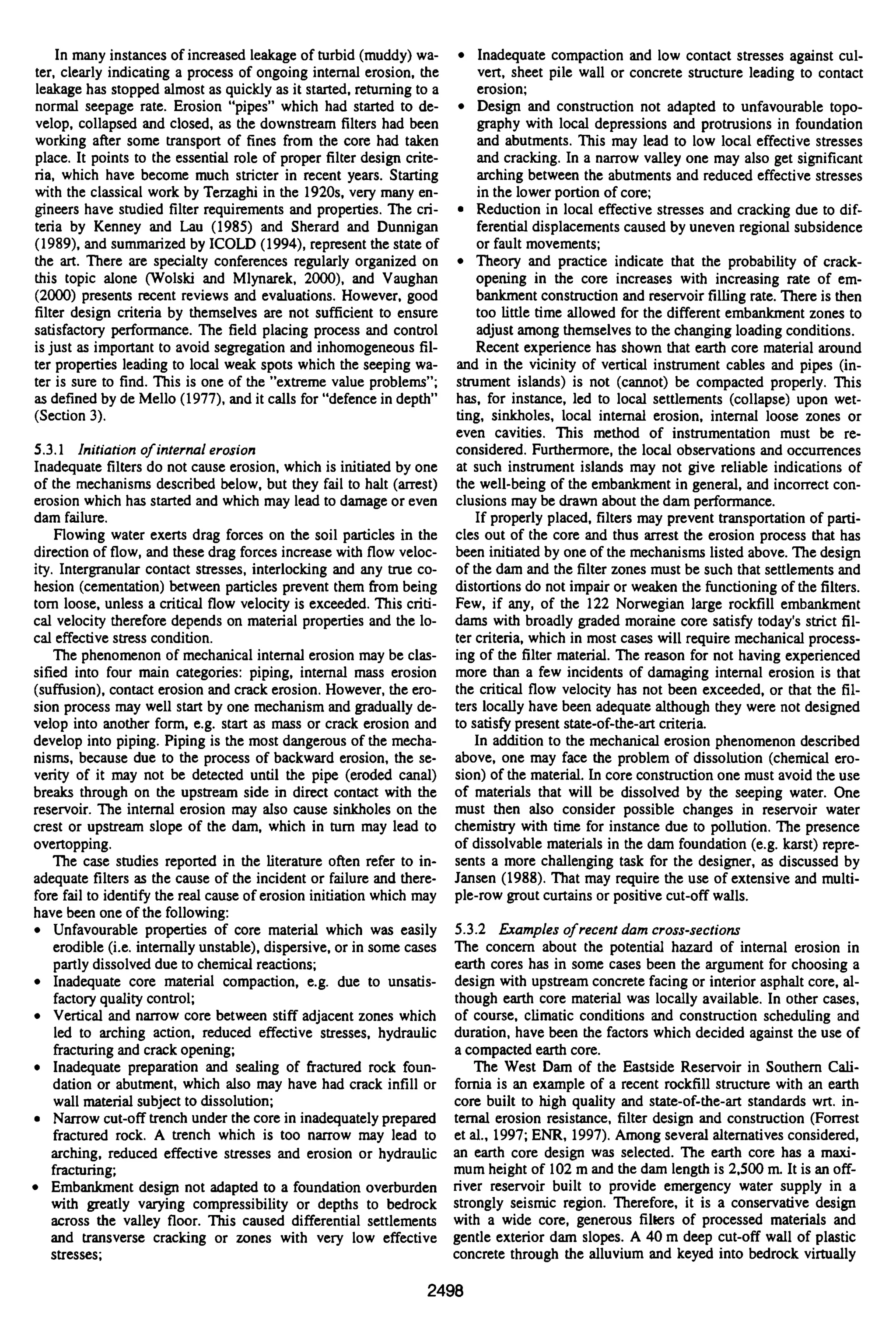 Embankment dam engineering, | PDF