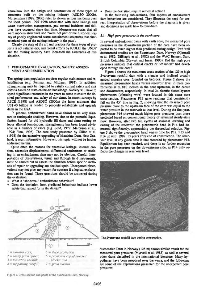Embankment dam engineering, | PDF
