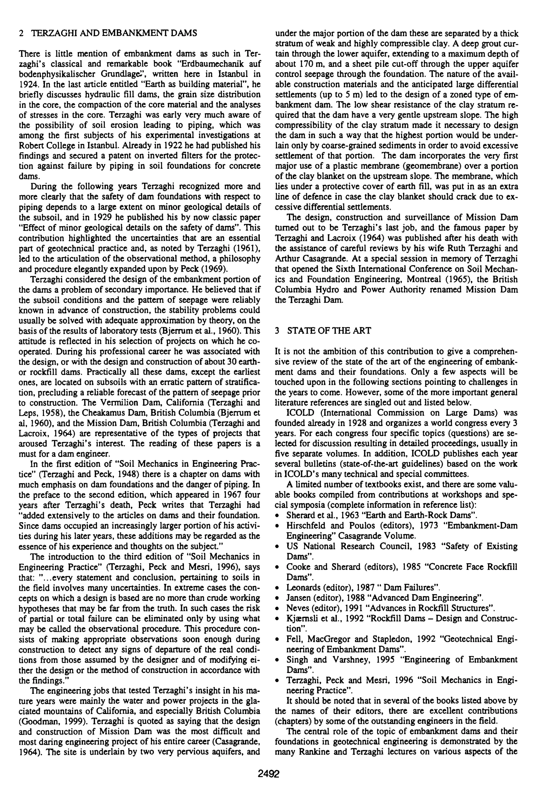 Embankment dam engineering, | PDF