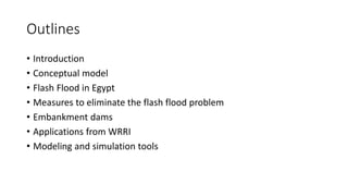using embankment dams for flash flood risk management | PDF