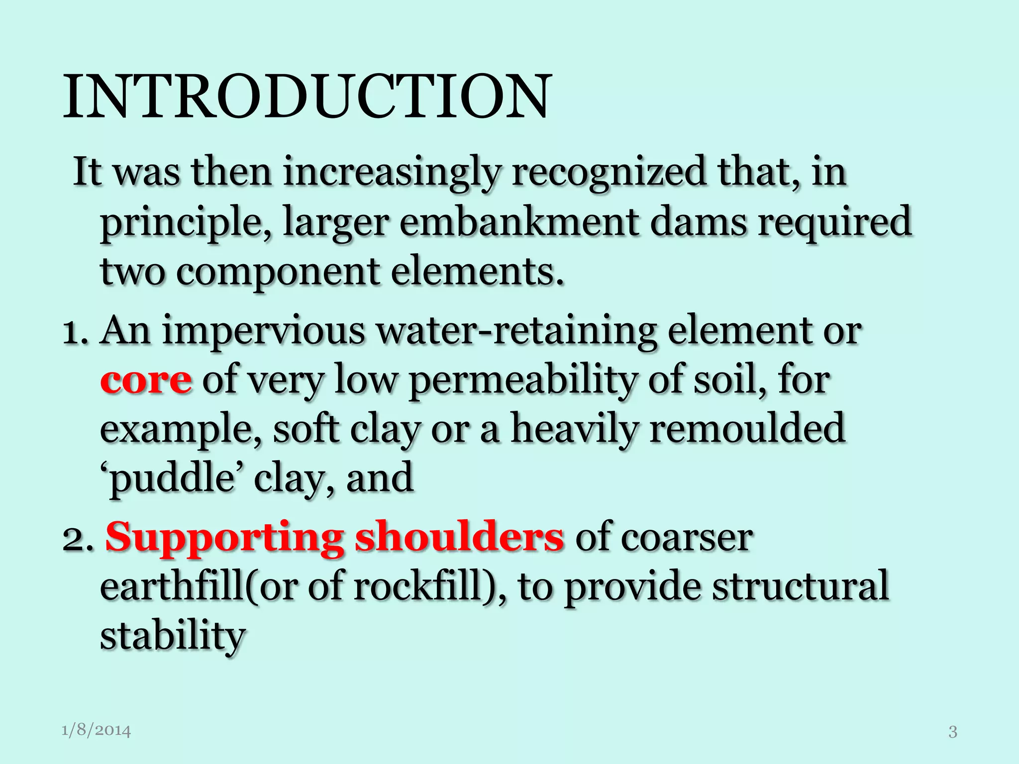 Embankment lecture 1 | PPTX