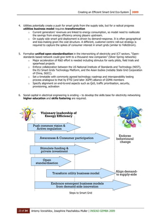 Creating an Efficient SmartGrid Eco-system | PDF