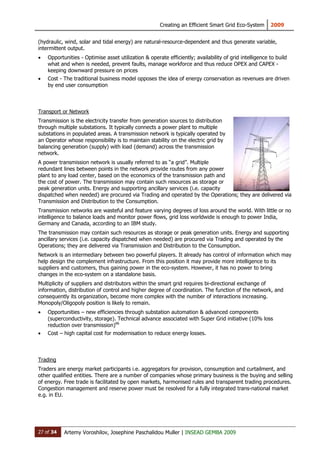 Creating an Efficient SmartGrid Eco-system | PDF