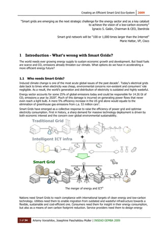 Creating an Efficient SmartGrid Eco-system | PDF