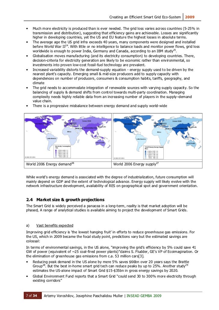 Creating an Efficient SmartGrid Eco-system