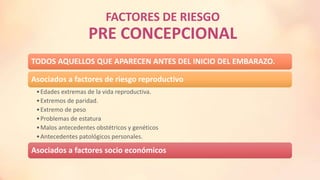 Embarazo de alto riesgo | PPTX