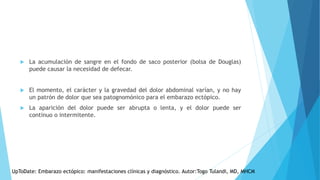 Embarazo ectopico | PPTX