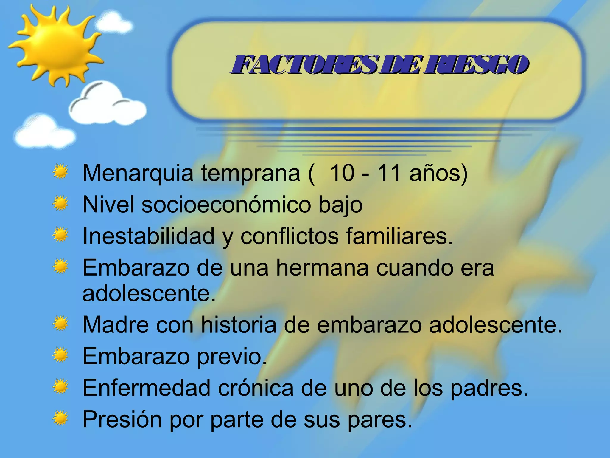Embarazo en la adolescencia Edwin Nuñez | PPT