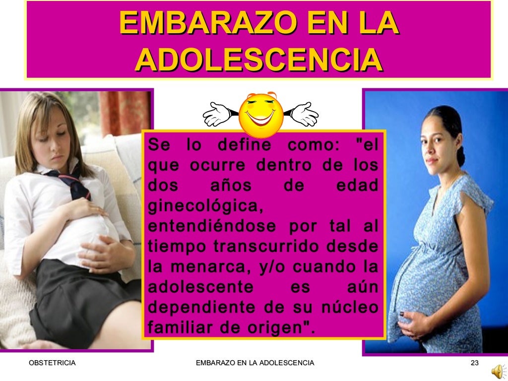 El Embarazo En La Adolescencia El Embarazo En La Adolescencia