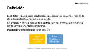 Embarazo molar diagnostico y cuadro clinico | PPTX