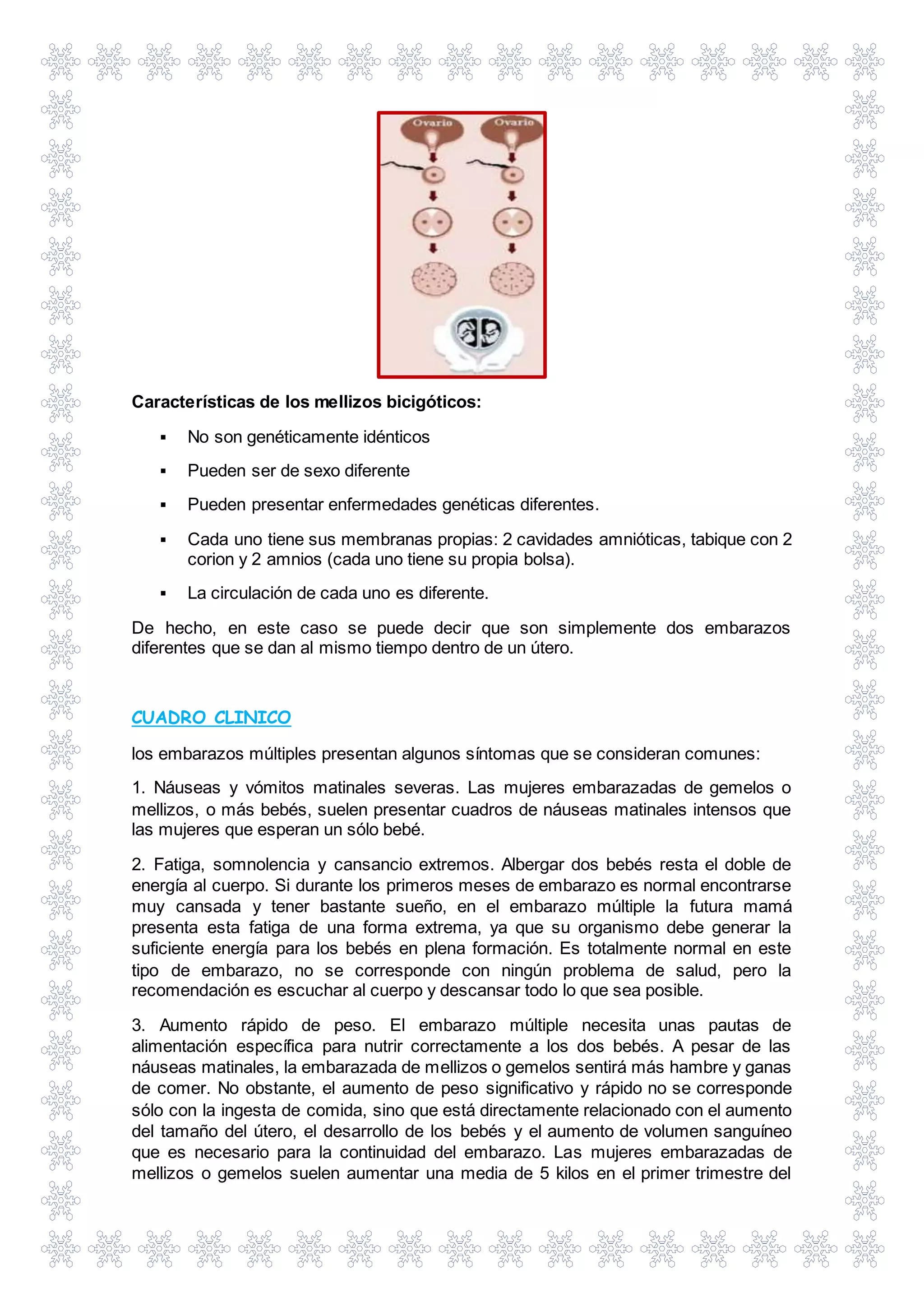 Embarazo multiple | DOCX