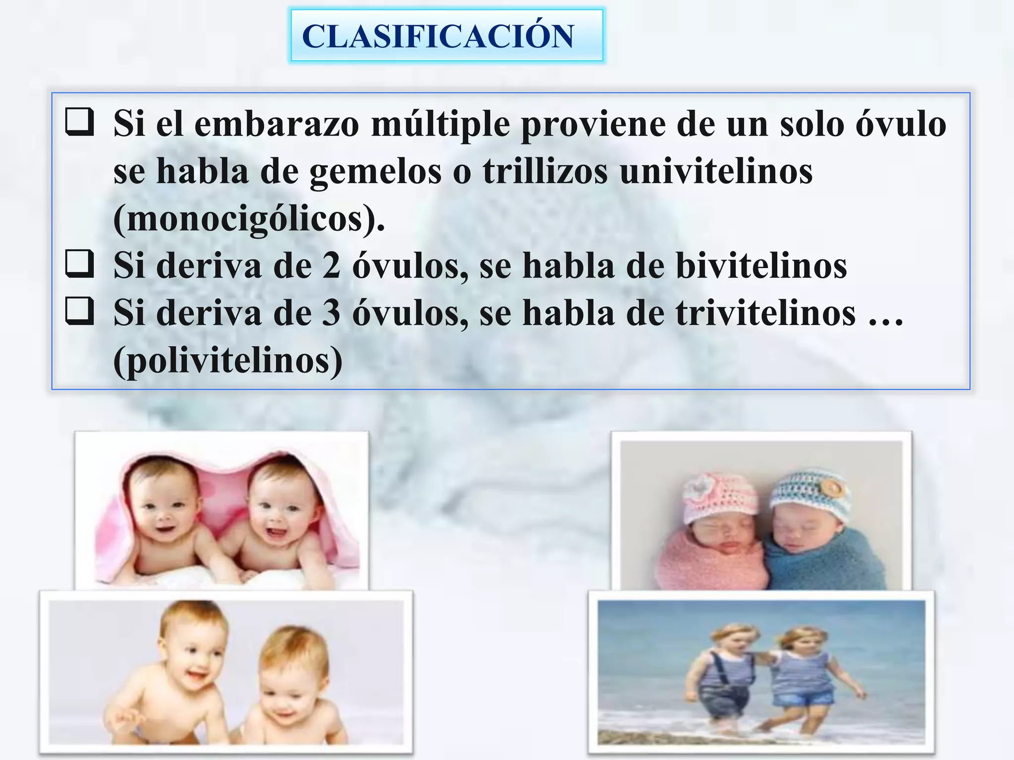 Embarazo multiple - Ginecoobstetricia | PPTX | Pregnancy | Reproductive ...