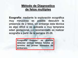 Embarazo multiple - Ginecoobstetricia | PPTX