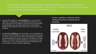 Embarazo_multiple. Intervenciones de enfermeria | PPTX