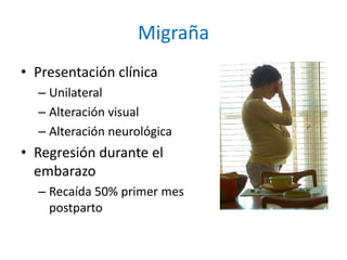Embarazo y desordenes neurológicos | PPTX