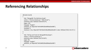 ER/Studio and DB PowerStudio Launch Webinar: Big Data, Big Models, Big ...