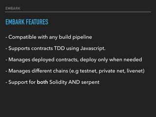 Embark 2 Upcoming Features and Goals | PDF | Web Development | Internet