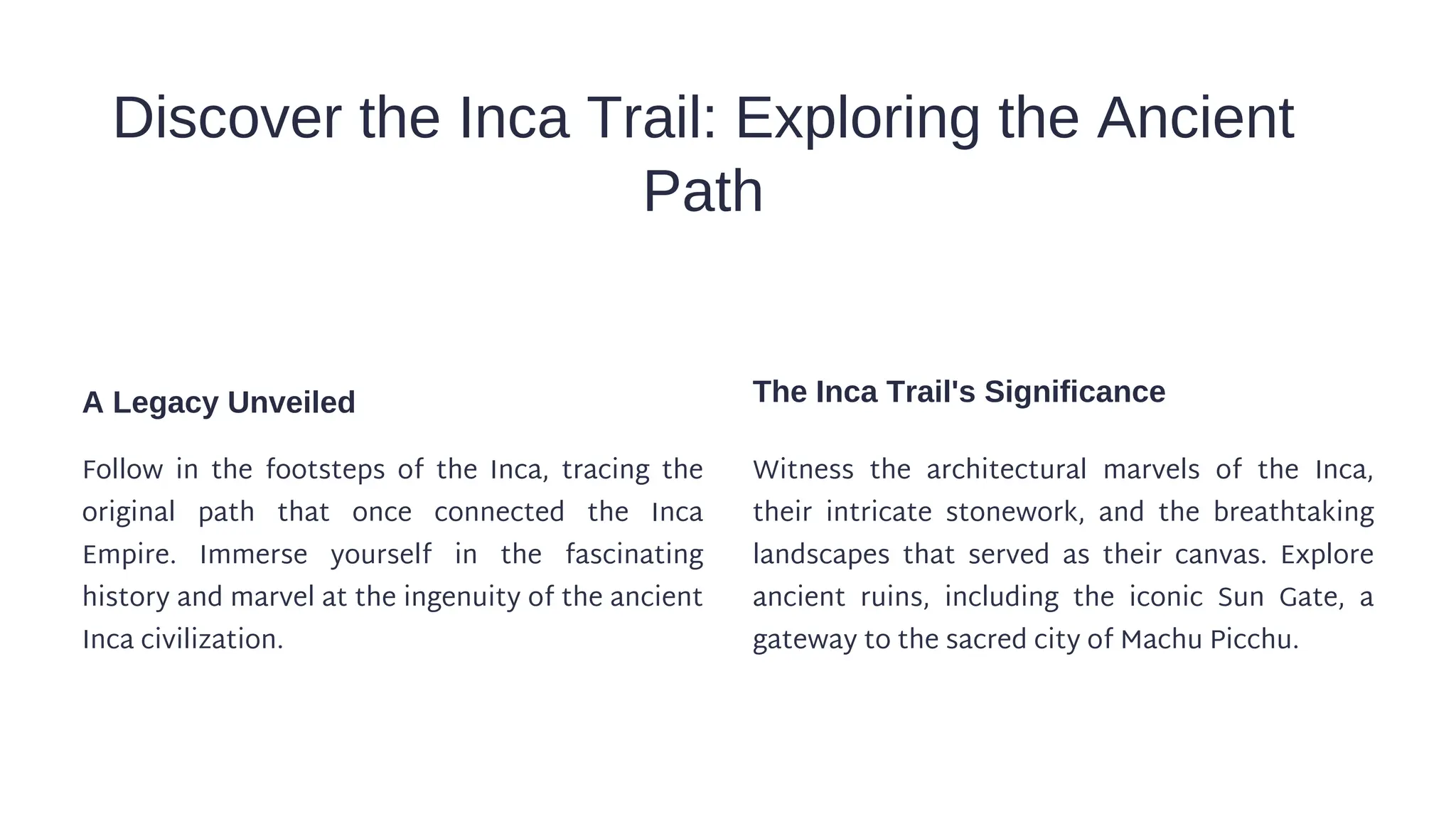 Embark on an unforgettable journey through the heart of the Andes ...