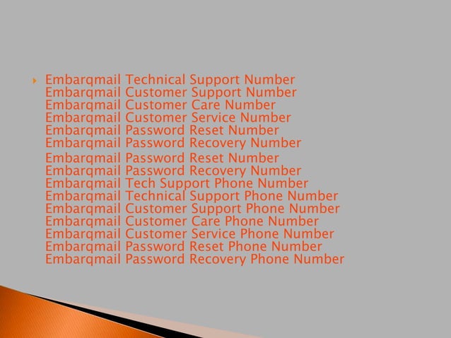 Embarqmail troubleshooting steps technical | customer support phone number