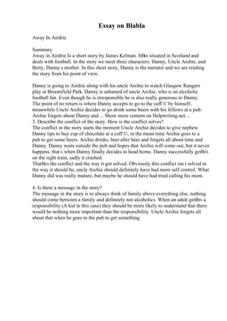 Embarrassing Moments Essay. My most embarrassing moment story. 21 ...