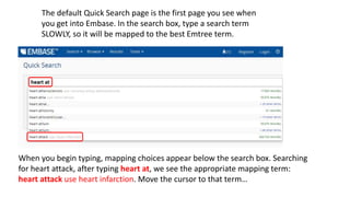 Embase searchsteps | PPT