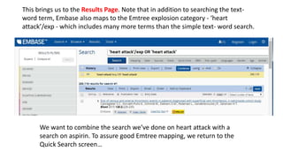 Embase searchsteps | PPT