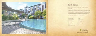 Embassy Grove, Bangalore. 4 BHK Duplex & Triplex villaments ...