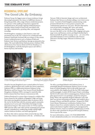 The Embassy Post - March '16 | PDF