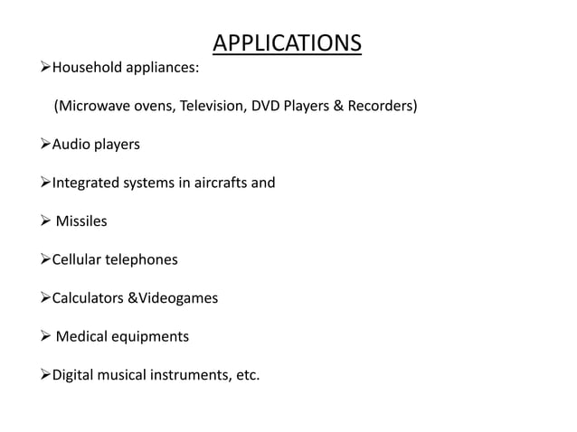 Embedded Systems & Robotics | PPTX
