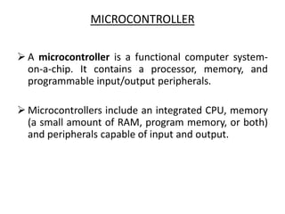 Embedded Systems & Robotics | PPTX